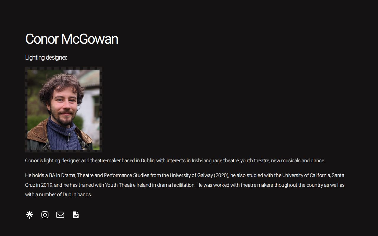 Conor McGowan Lighting Design